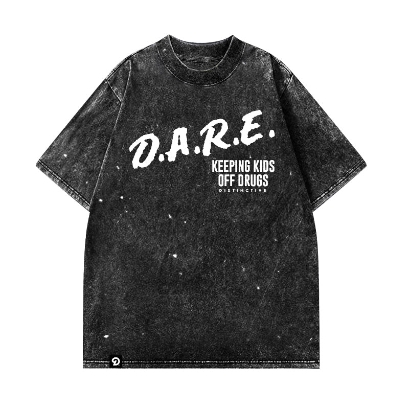 DARE - OVERSIZE VINTAGE ACID WASH – Distinctive Clothing